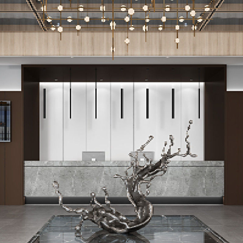 ENF Grade MDF Wall Panels Interior Wall Panels Eco PVC Leather Surface ...